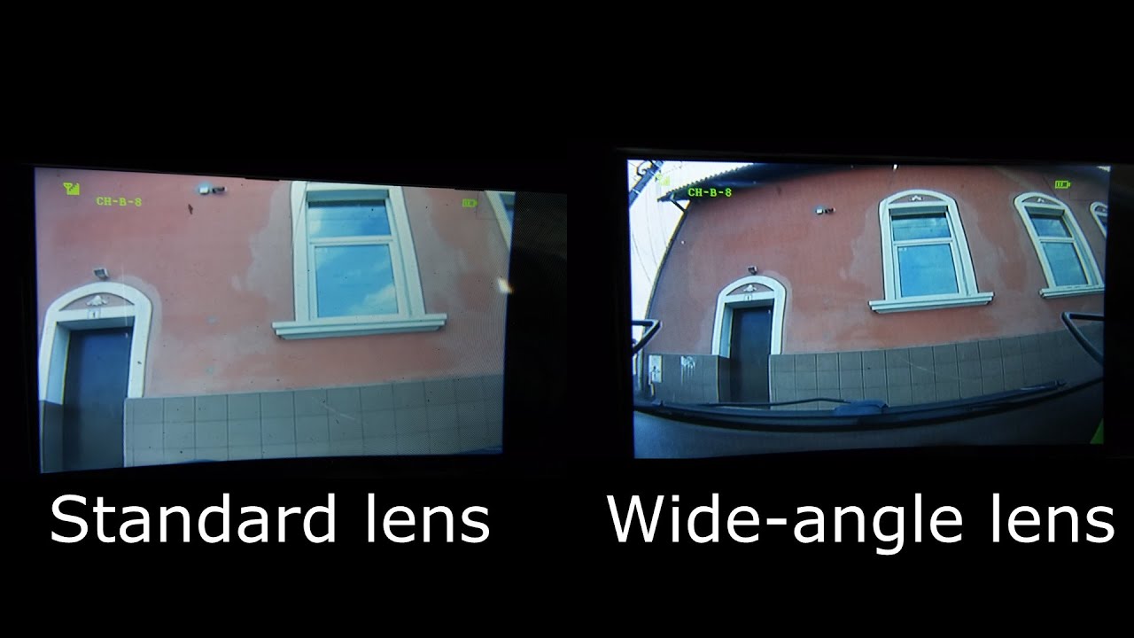 Default vs Wide-Angle FPV camera lens (2.8mm vs 2.1mm) - YouTube