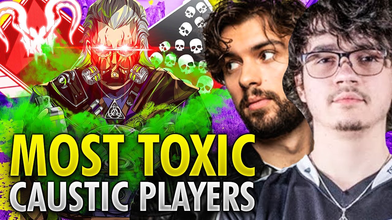 The Most "TOXIC" Caustic Players - Apex Legends Highlights - YouTube