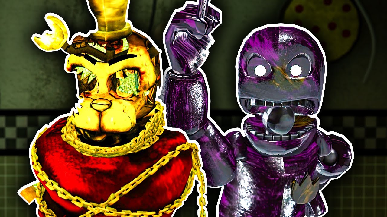 I Became Purple Guy and NEW Golden Freddy in ROBLOX FREGGY - YouTube