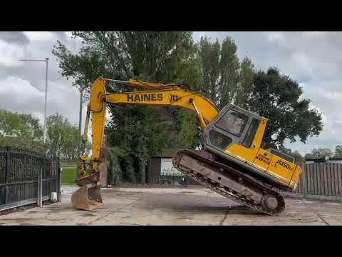 JCB JS150 TRACKED EXCAVATOR *5953 HOURS* C/W QUICK HITCH & BUCKET - YouTube
