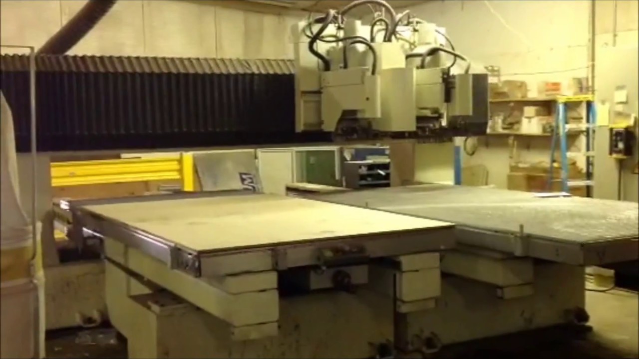 SCM Routech-250 CNC Router - USED - YouTube