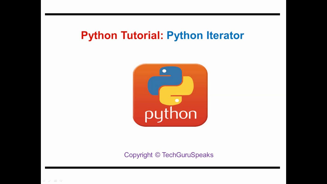 Python18 Python Iterators Youtube 4767