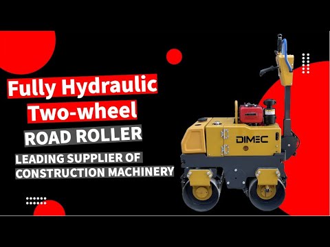 Fully Hydraulic Two wheel Roller - YouTube
