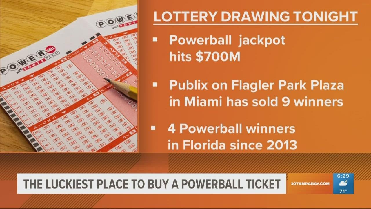 Where is the luckiest place to buy a Powerball ticket? - YouTube
