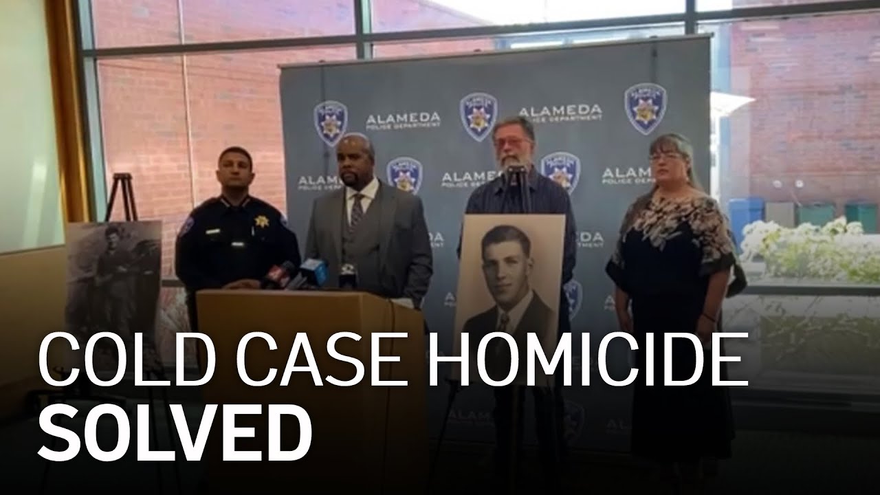DNA Helps Alameda Police Solve 45-Year-Old Cold Case Homicide - YouTube