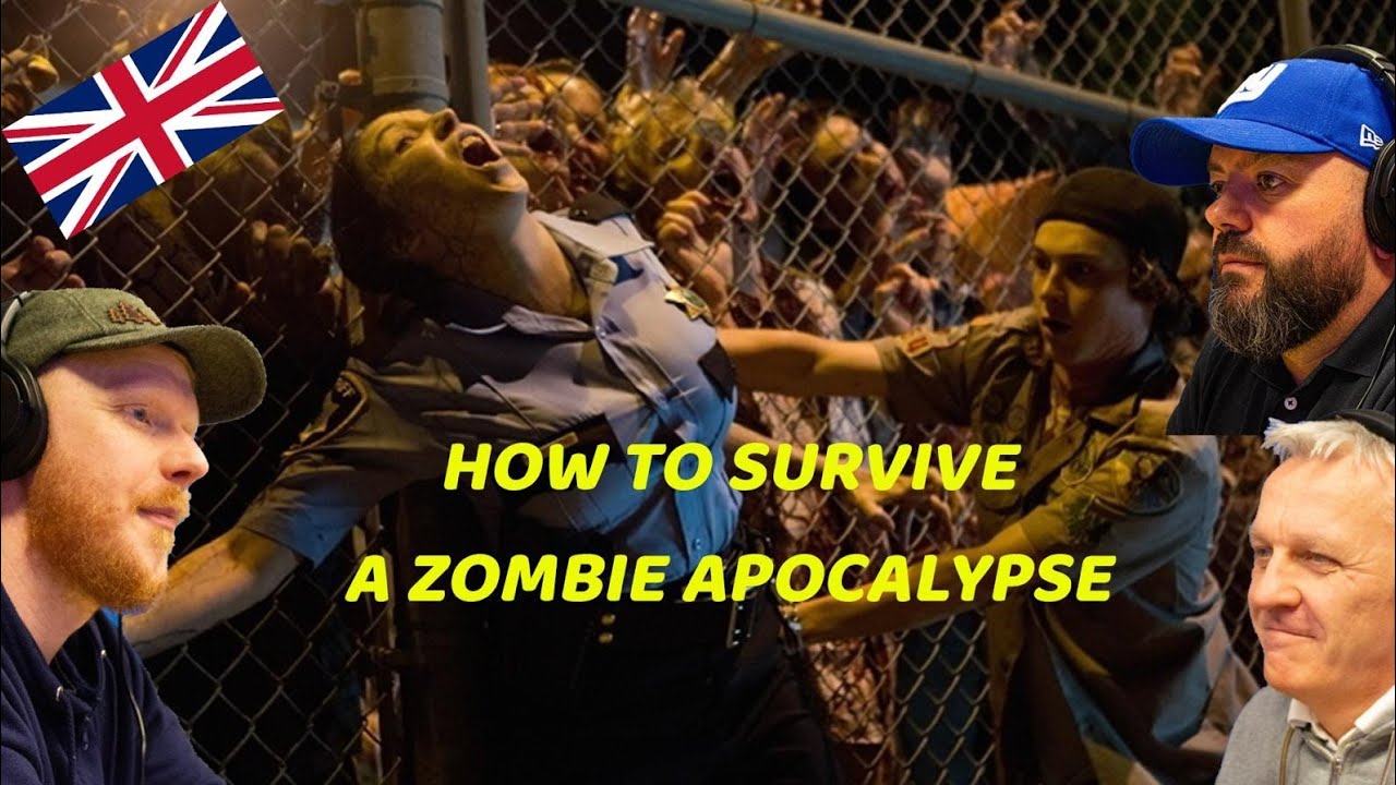 How to Survive a Zombie Apocalypse REACTION!! | OFFICE BLOKES REACT ...