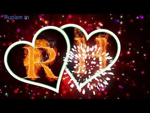 New R love H letter whatsapp status, R love H status, H name status, R name status, H love R status