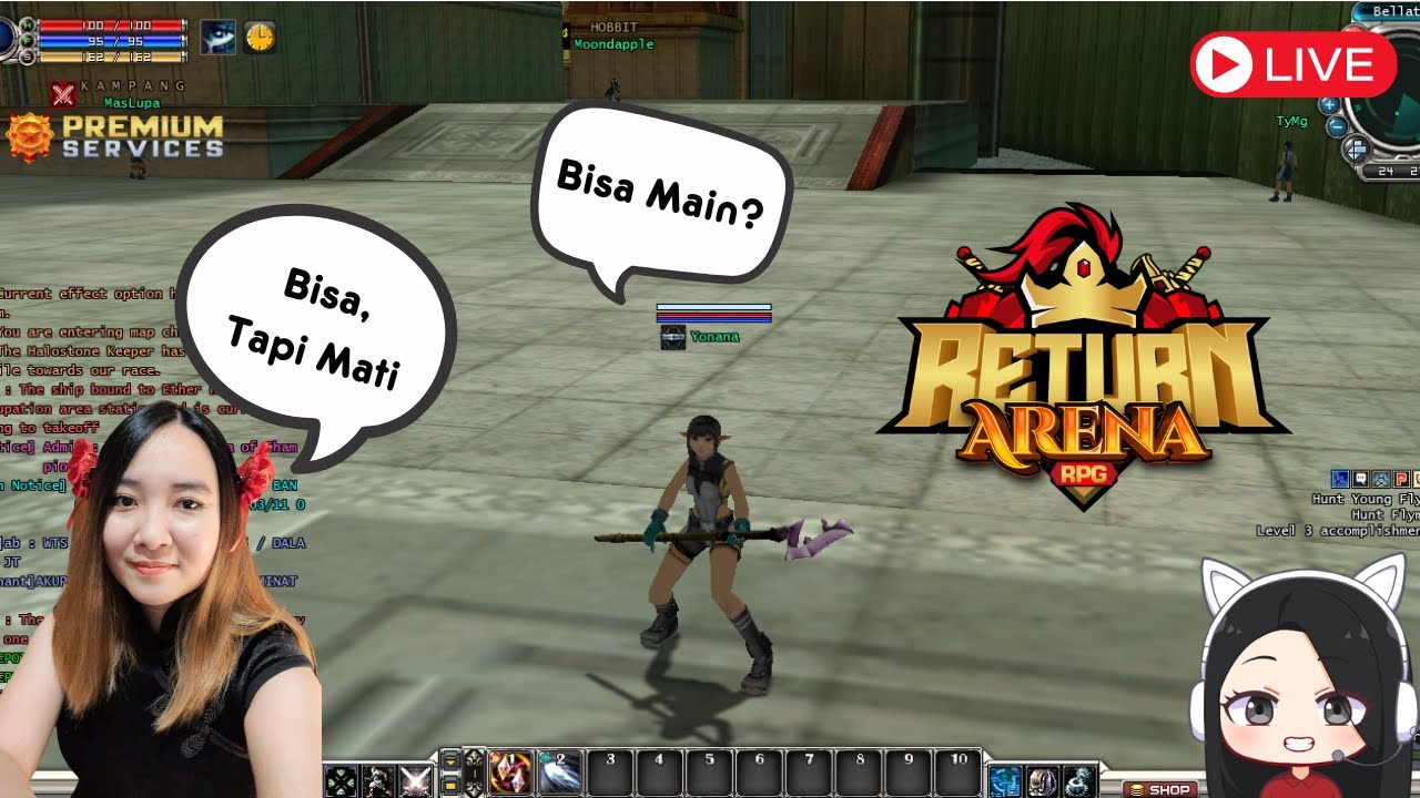 LIVE RF ARENA : BISA MAIN? BISA TAPI MATI - YouTube