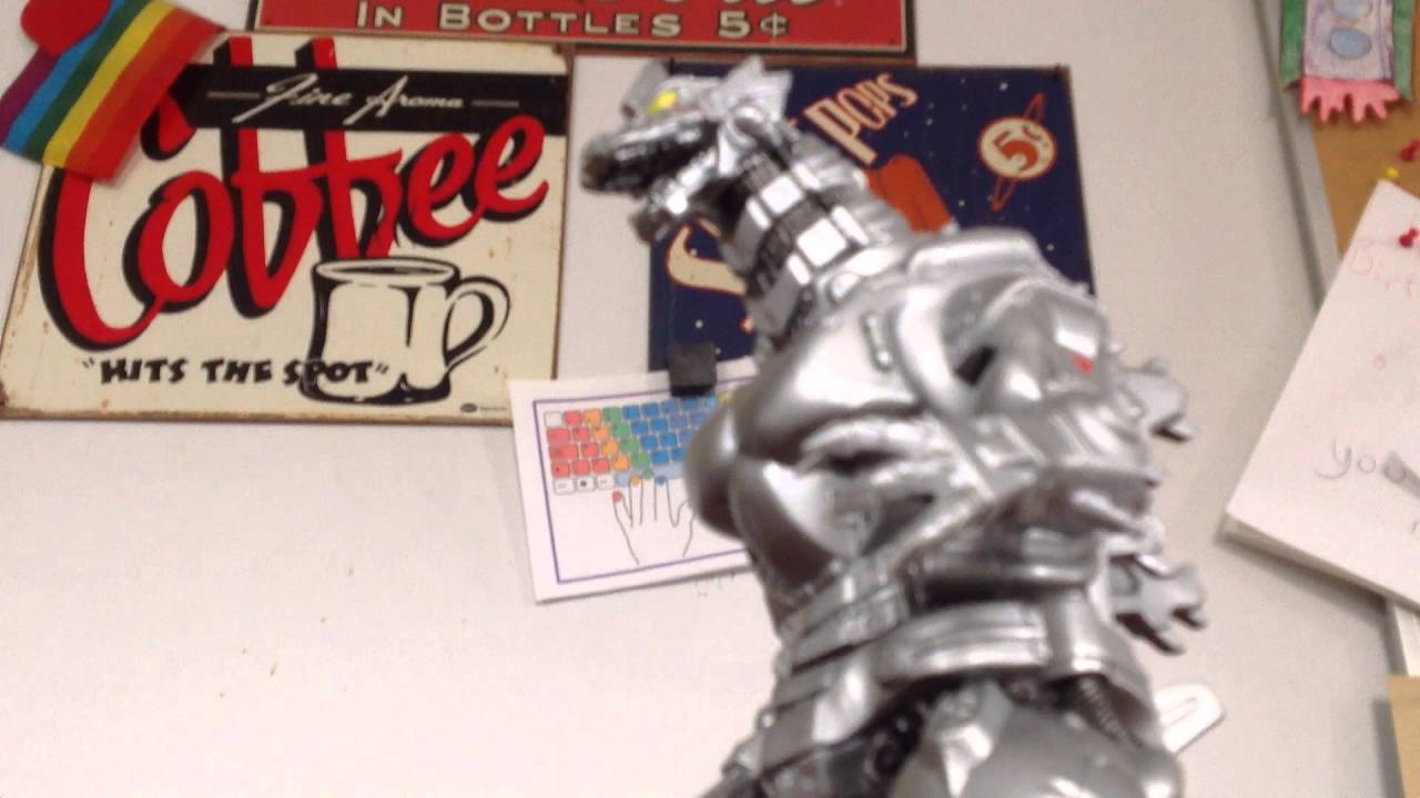 mechagodzilla vs a empirial fighter pilot and domo plus godzilla - YouTube