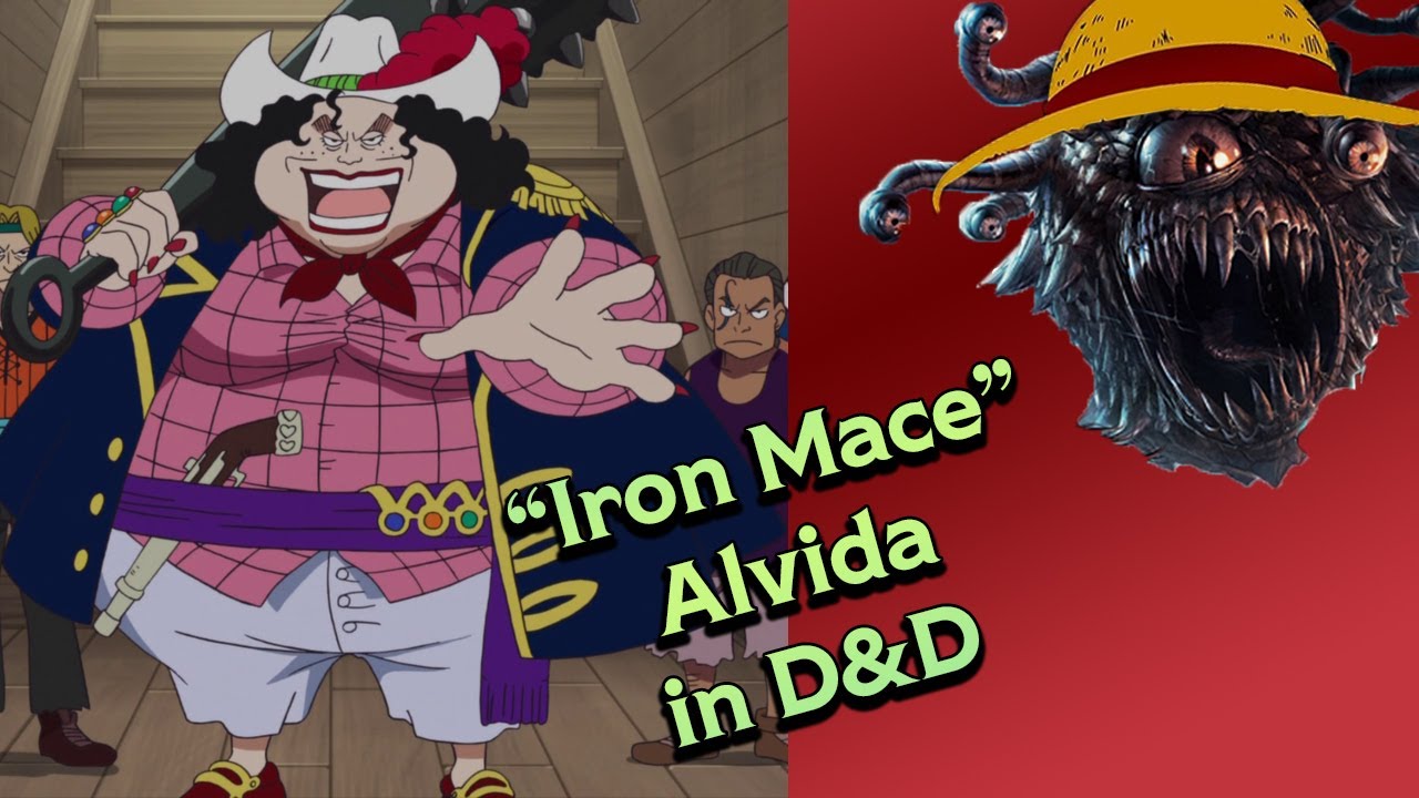 One Piece Monster Manual: Iron Mace Alvida - YouTube