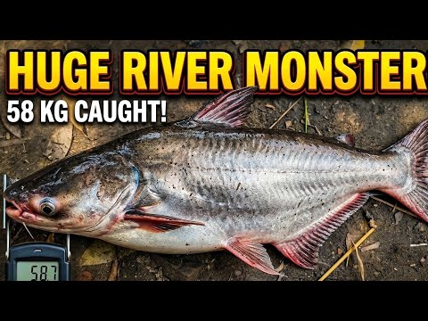 My Biggest Catch EVER! 58kg Giant Caught on Camera 🦈 - YouTube