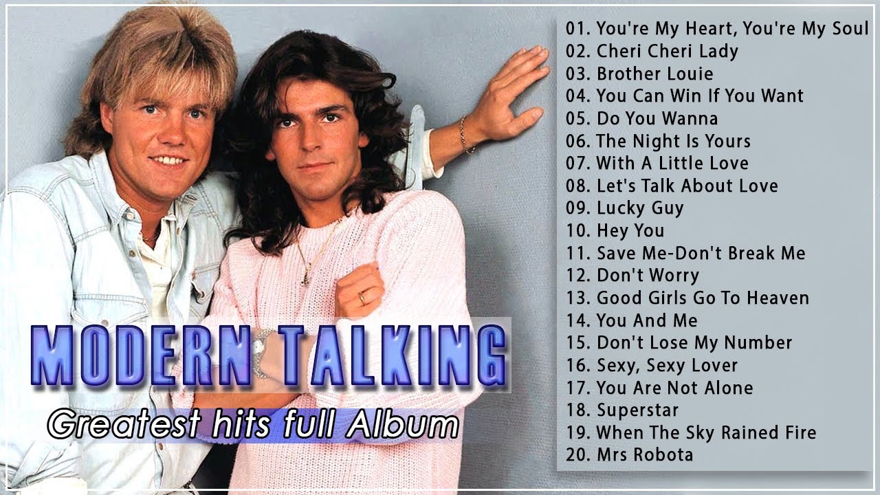 Modern Talking Greatest Hits Full Album - The Best of Modern Talking ...