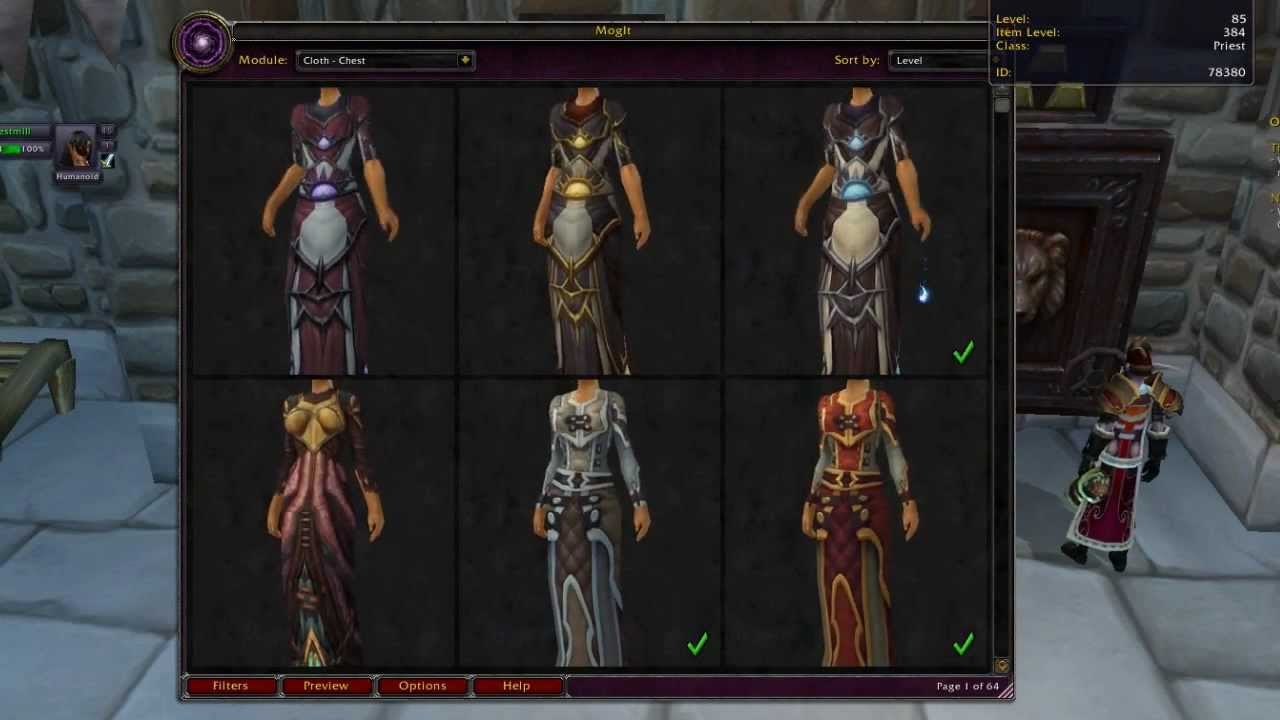 Beso Addon Review/How-To ~ MOGIT (Transmorgification) [WoW] - YouTube