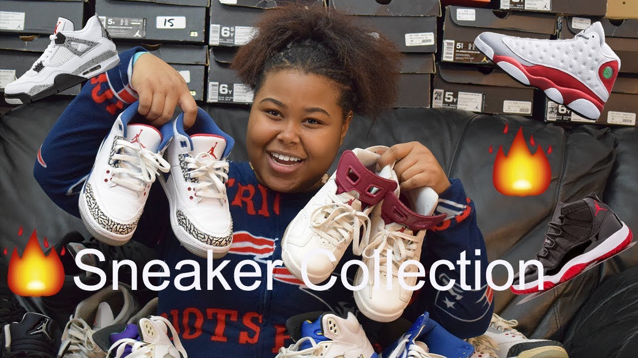 MY SNEAKER COLLECTION !! (2018) - YouTube