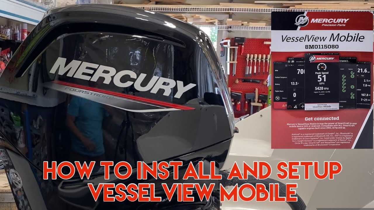 Adding Mercury VesselView Mobile to 90hp outboard, Bayliner Element E16 ...