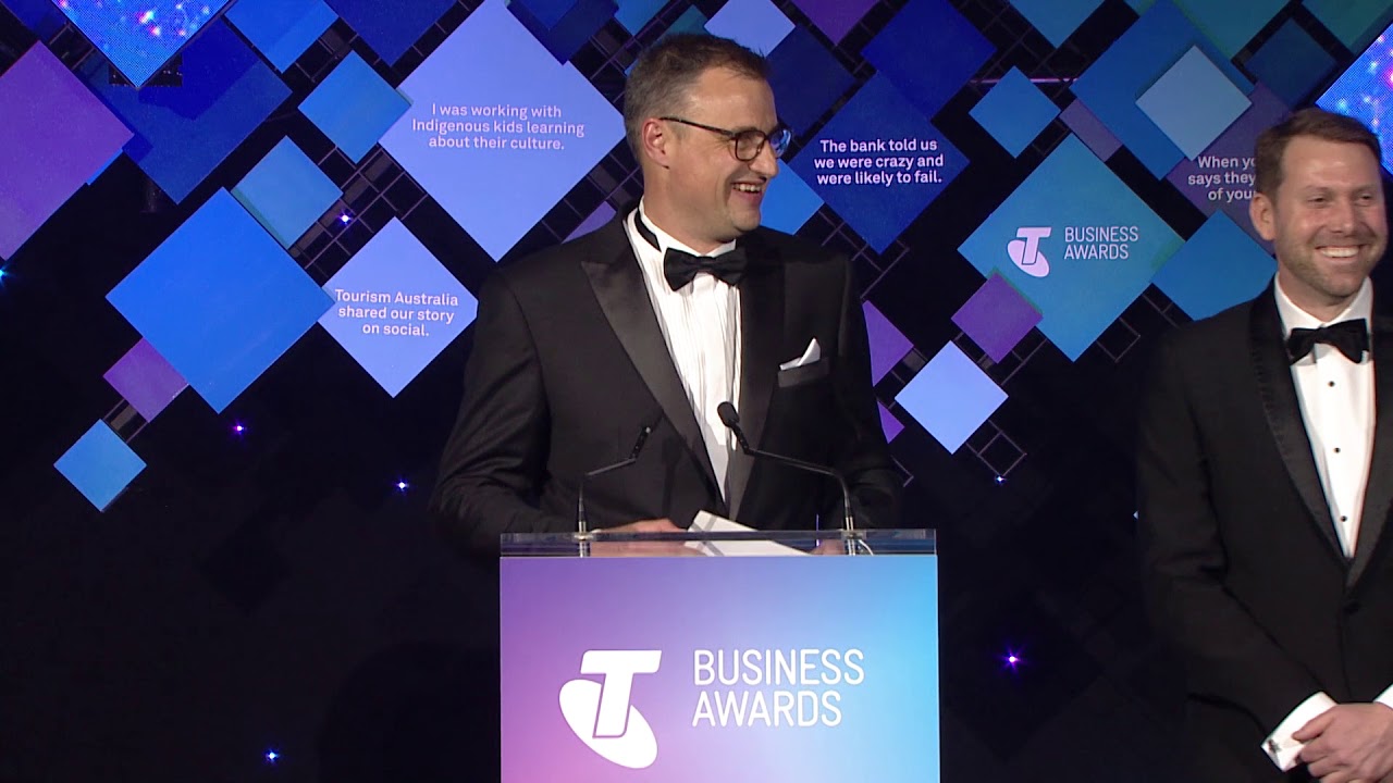 2018 Telstra Australian Business of the Year Award winner - Penten ...