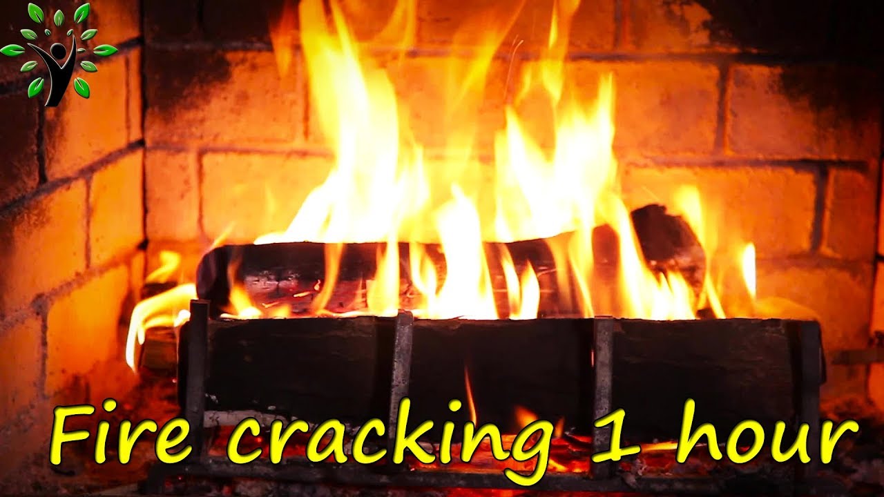 Best Fireplace HD 1080p video - ( 1 hour ) 🔥Relaxing fireplace sound ...