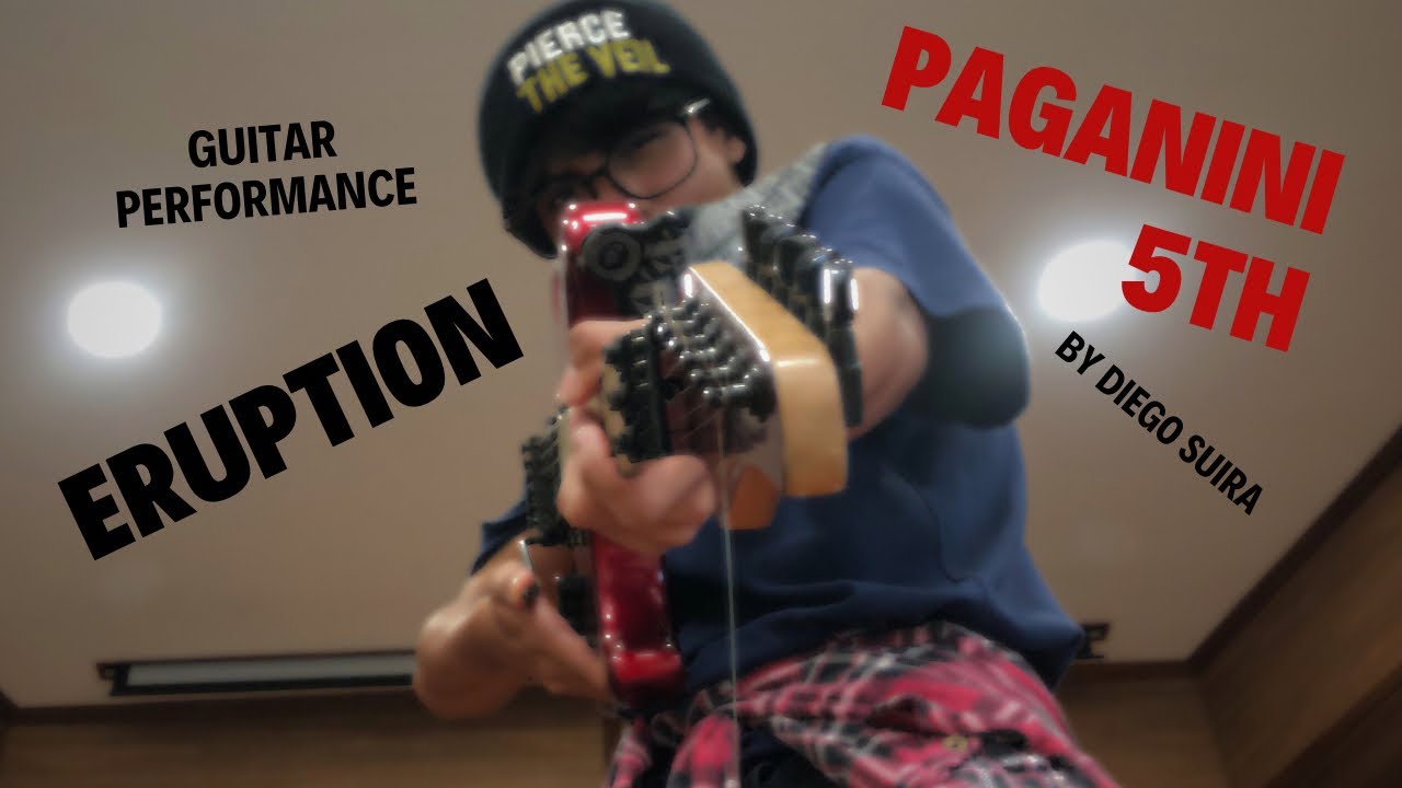 Eruption & Paganini 5th (Crossroads) - Guitar Performance by Diego ...