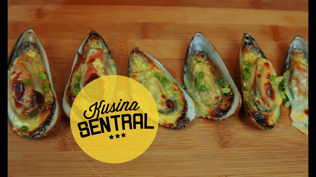 CHEESY Baked Tahong | NEW FILIPINO COOKING CHANNEL | Kusina Sentral ...