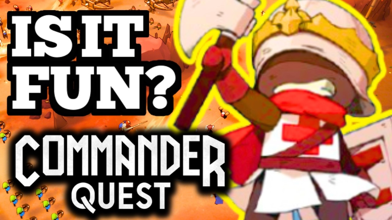 Commander Quest – Fantasy Armies Roguelite Deckbuilder Autobattler RTS - YouTube