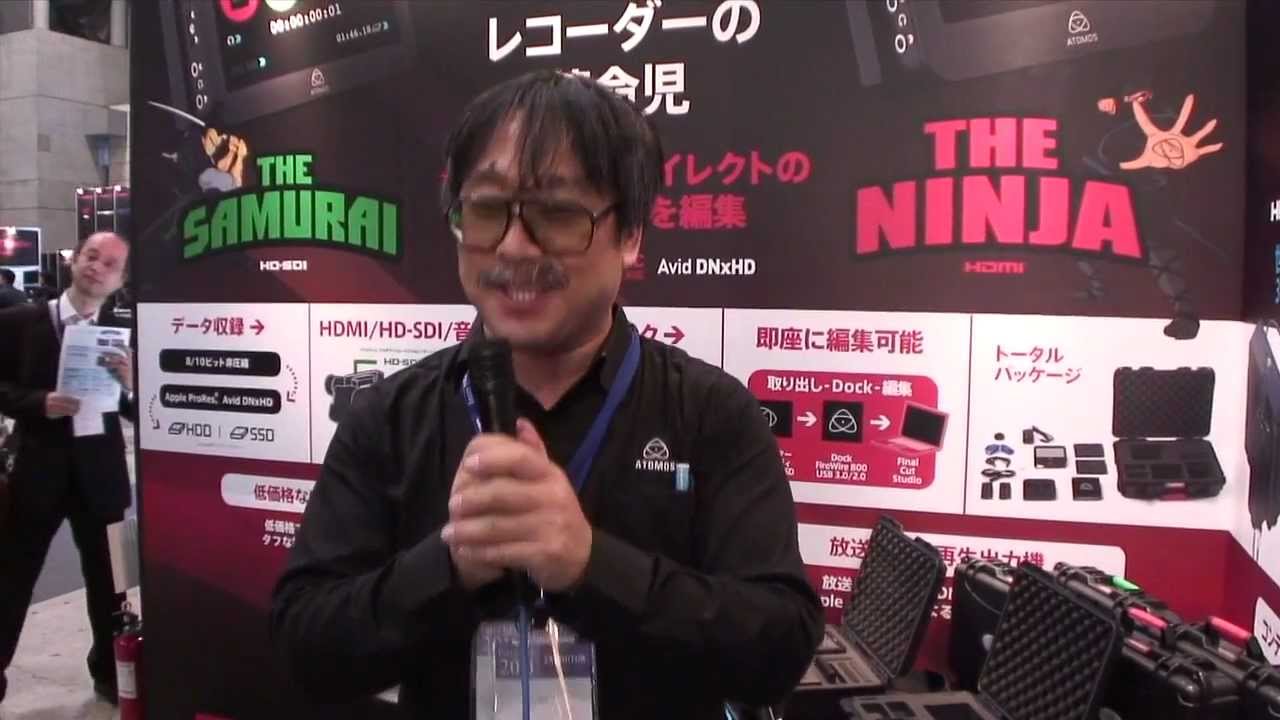 Inter BEE 2011 ATOMOS NINJA / SAMURAI / CONNECT - YouTube