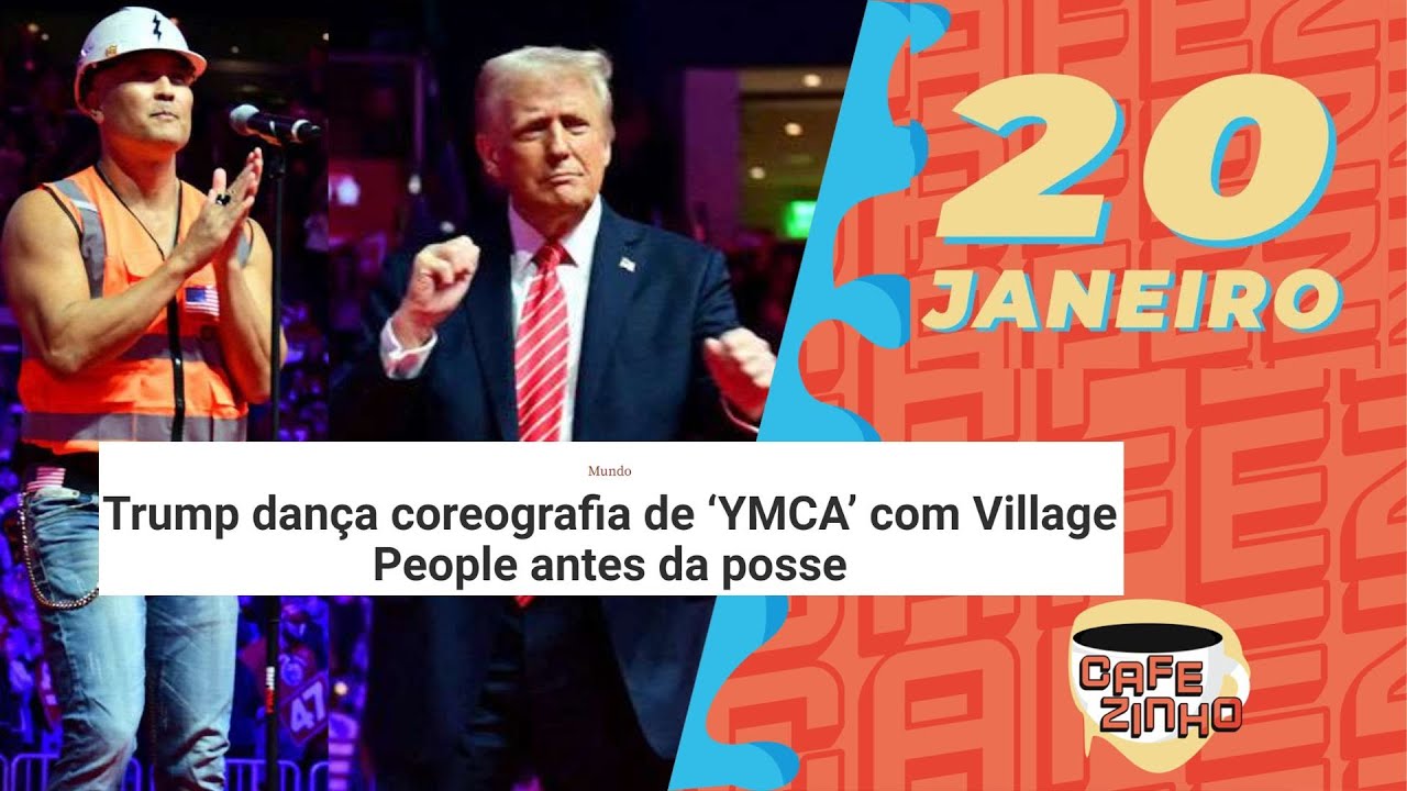 MACHO MAN!! Trump dança ‘YMCA’ com Village People antes da posse ...