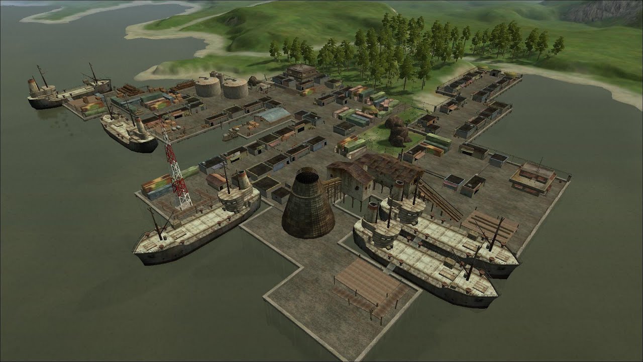 Onedead's "The Shipping Port - TDM" Map - YouTube
