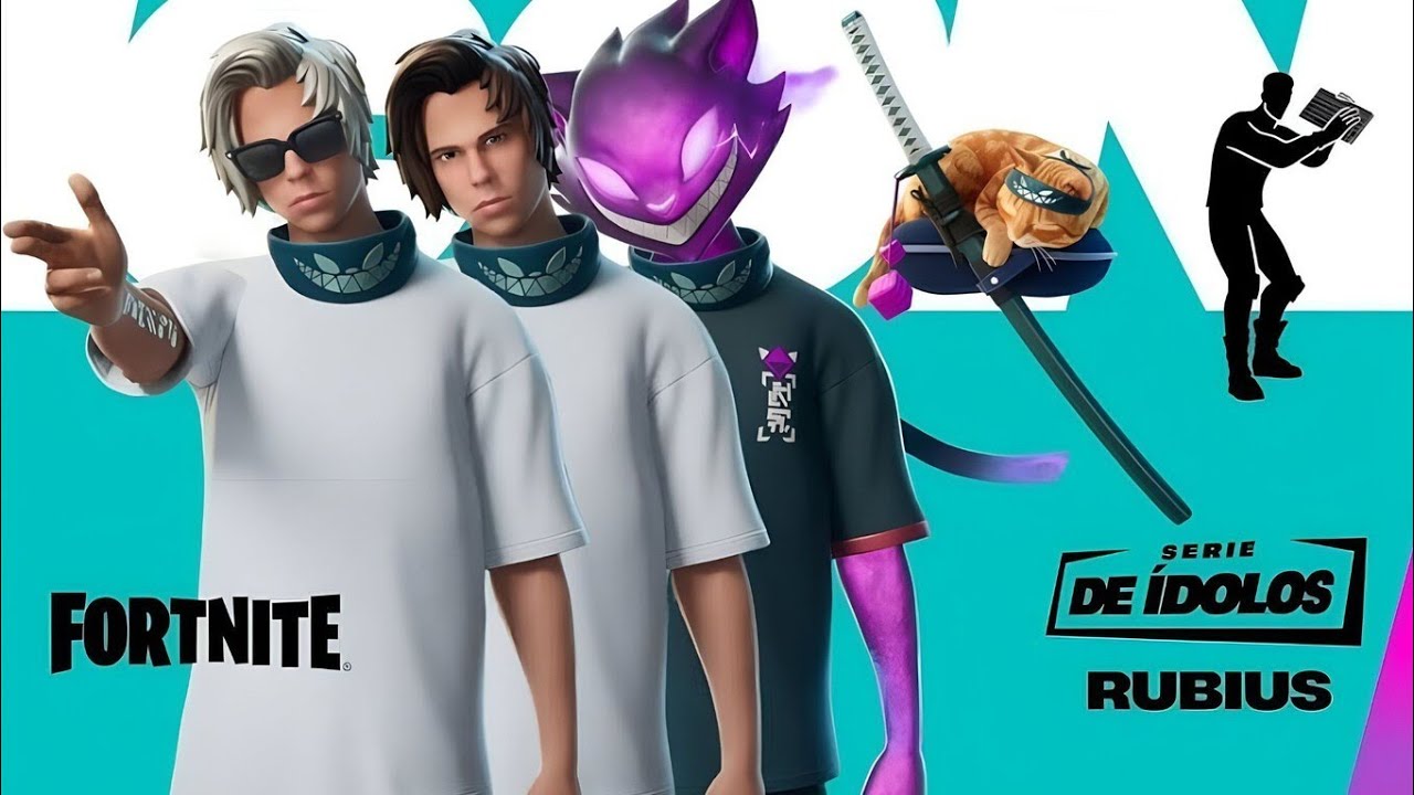 TRAGE SERIE ICONES DE RUBIUS #FORTNITE - YouTube