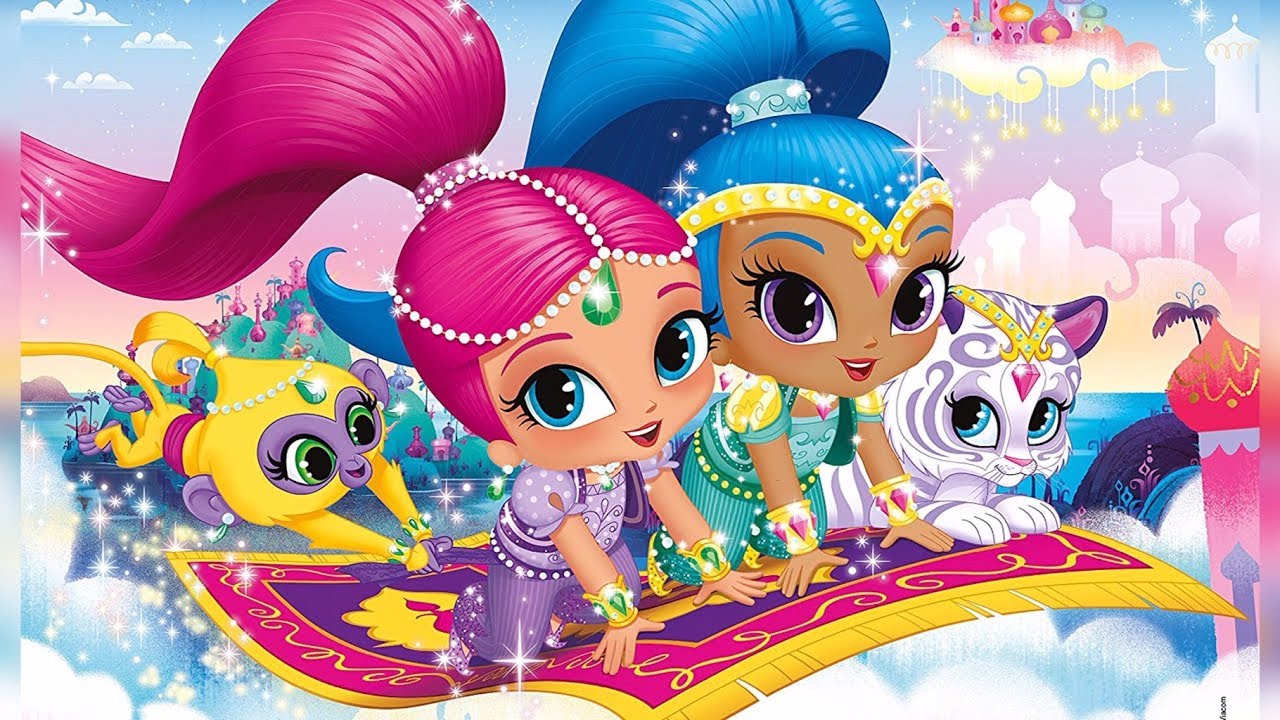 Shimmer and Shine Enchanted Carpet Ride Shimmer and Shine Cartoons For ...