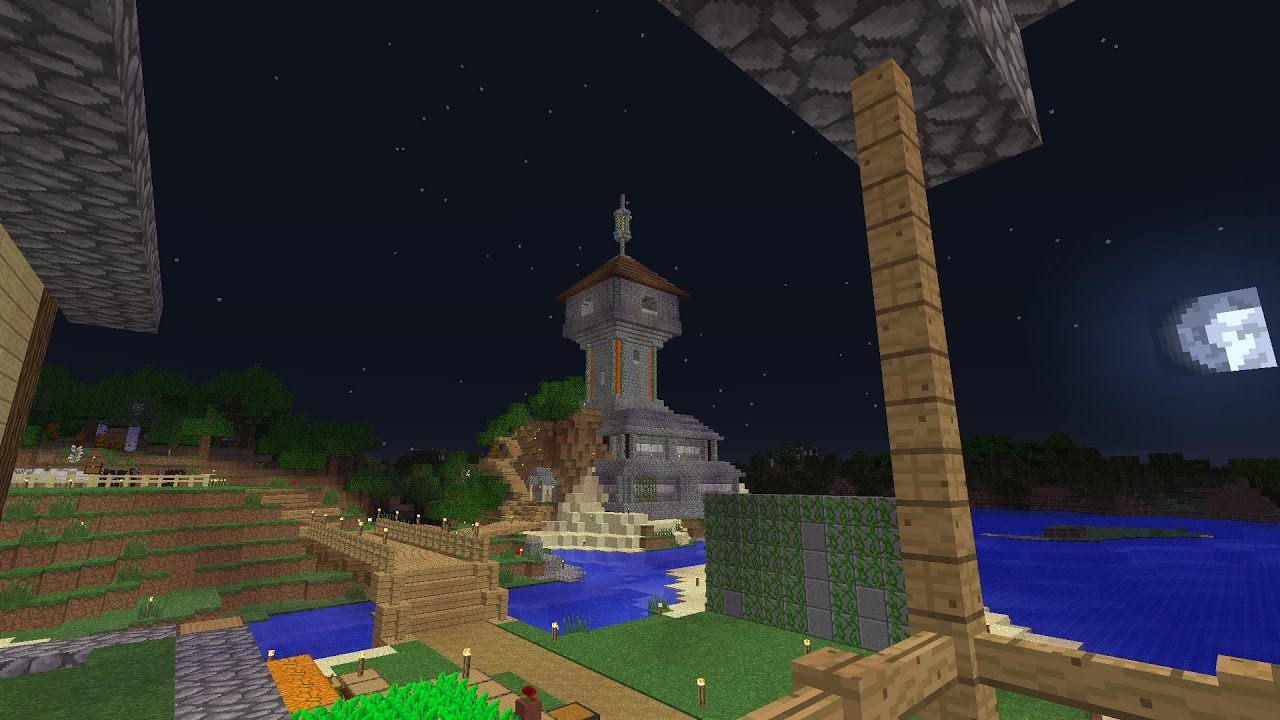 Back 2 Basics -- Ep.8 "Enchantment Tower!" (1.11 Minecraft Lets Play ...