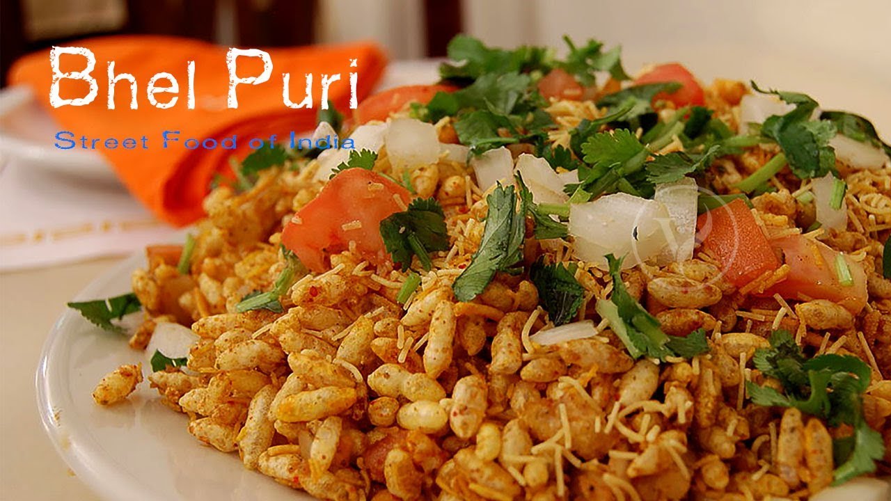 bhel puri recipe | mumbai bhelpuri recipe | bhel poori - street food of ...