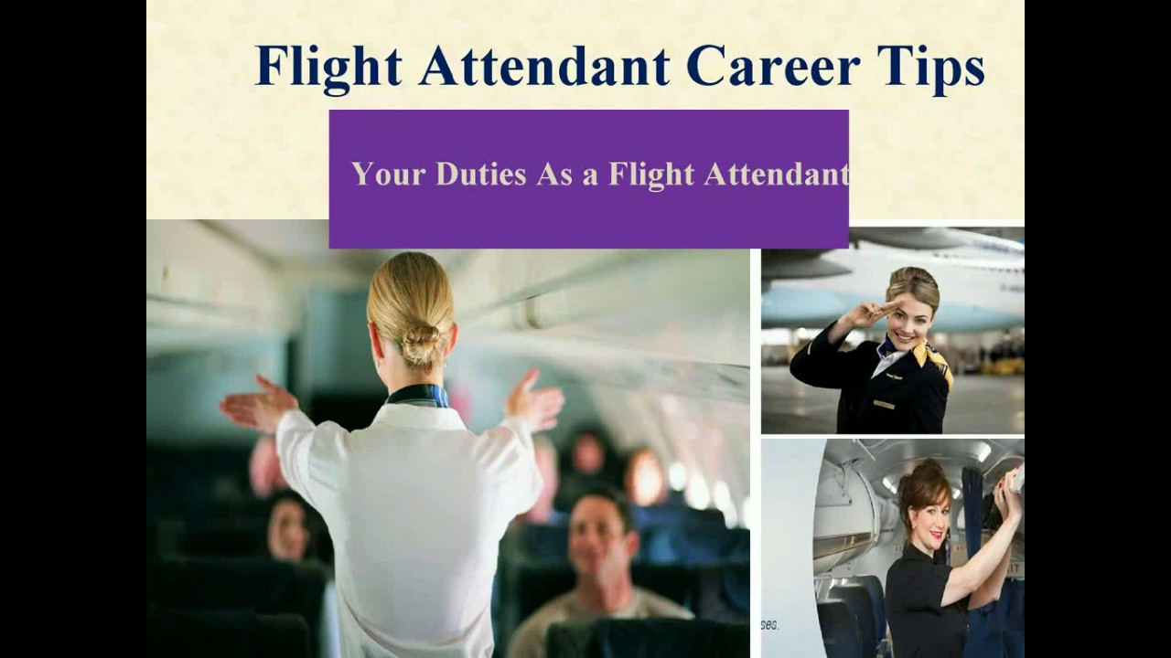 Flight Attendant Career Tips - Your Duties As a Flight Attendant - YouTube