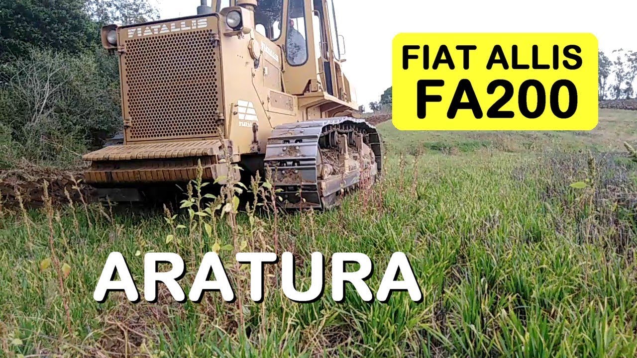 FIAT ALLIS FA 200 - YouTube