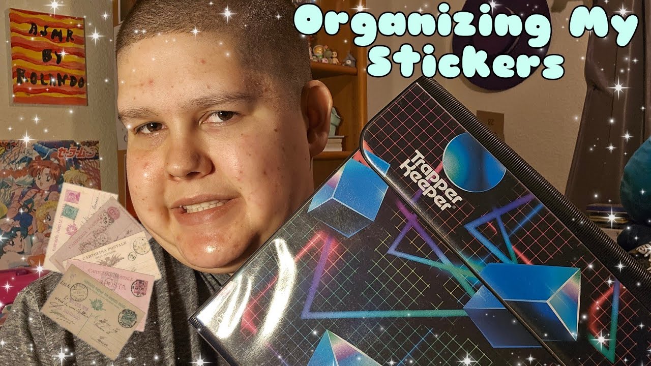 ASMR Organizing My Stickers - YouTube
