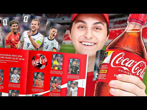 Completing My Coca-Cola World Cup Sticker Collection!