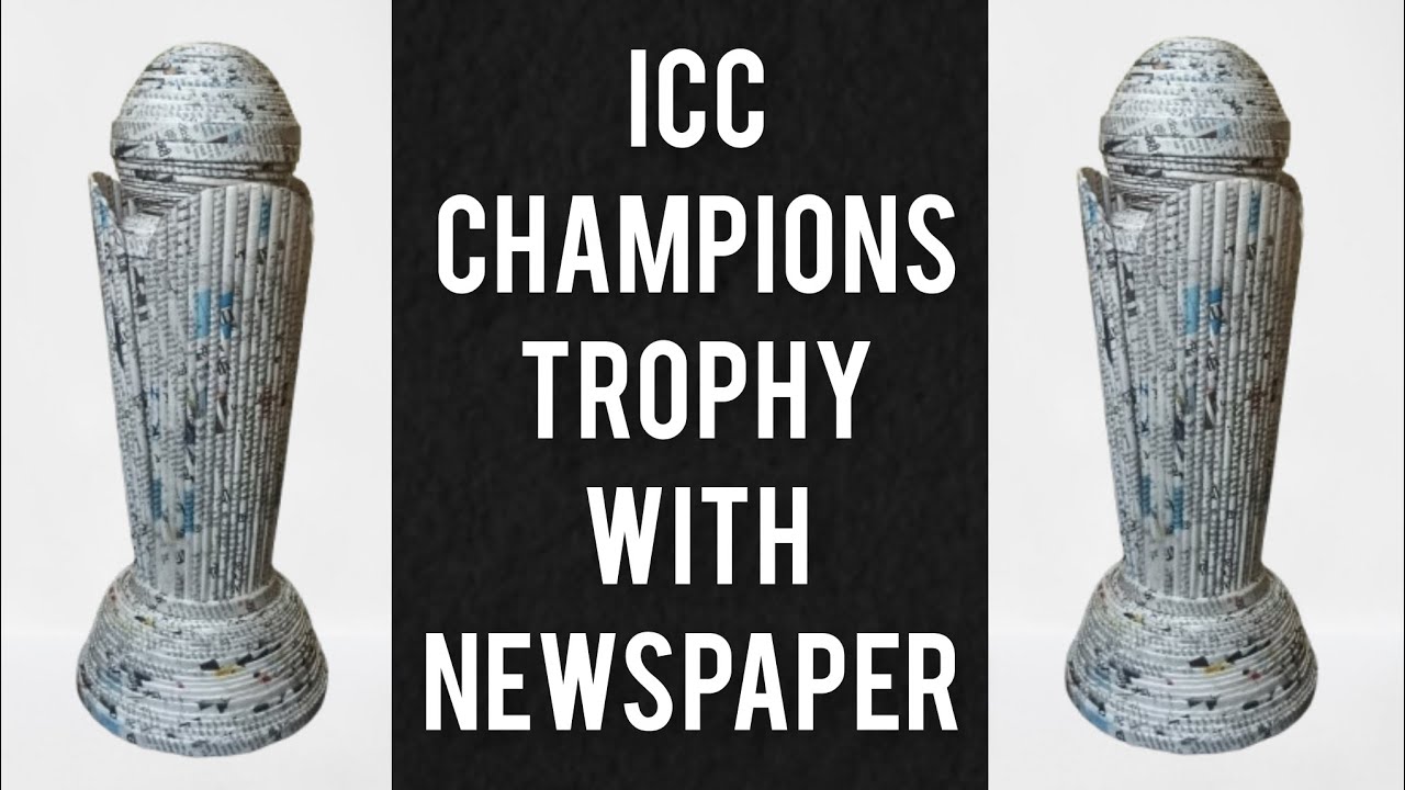 Newspaper ICC Champions Trophy | cricket champion trophy | paper ...