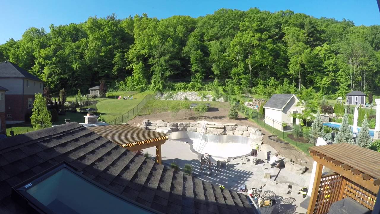 Landscaping Time-lapse - YouTube