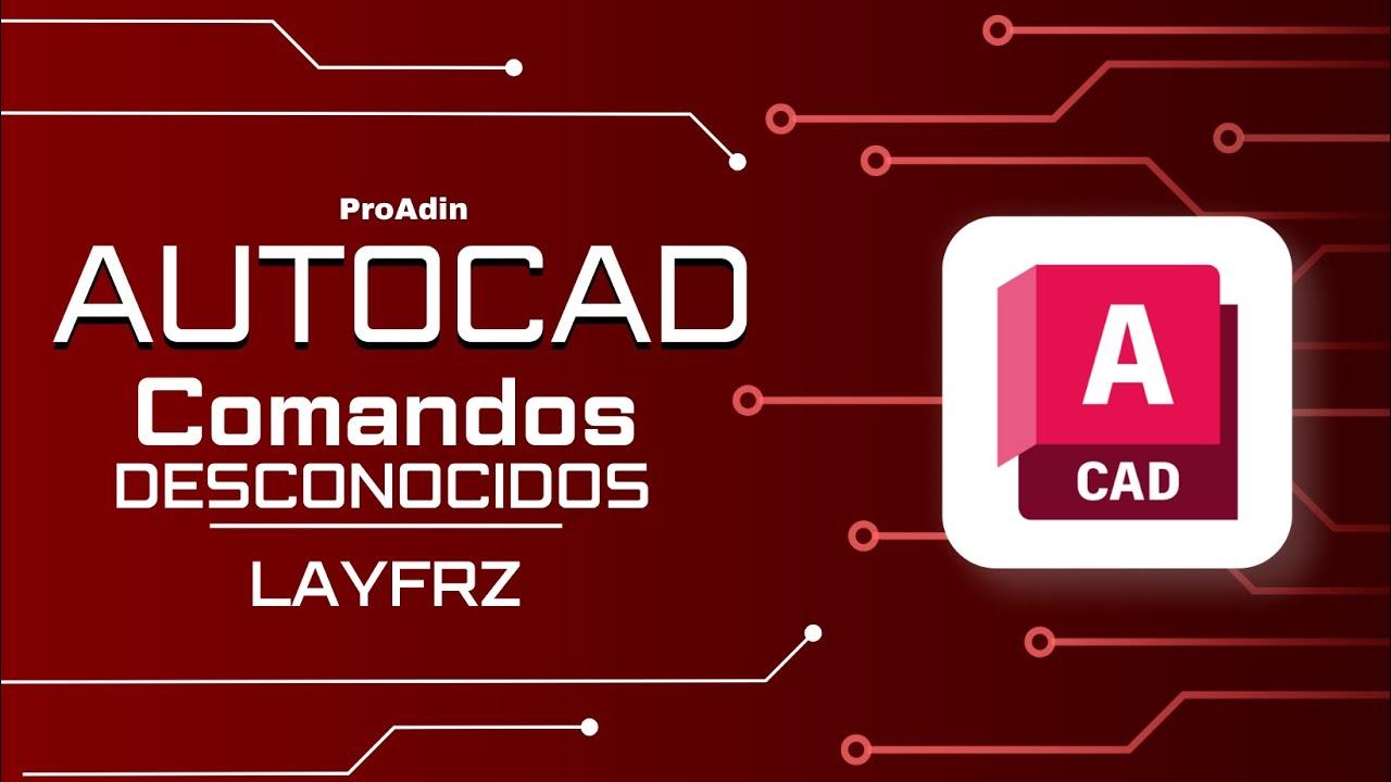 Para que sirve el COMANDO LAYFRZ en AutoCAD | Tutorial en español para ...