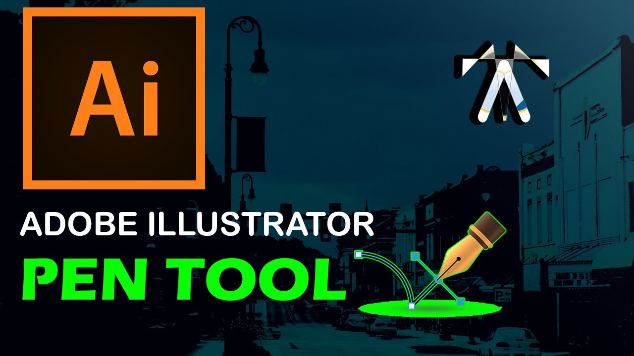 Lesson 03 : Using Pen Tool in adobe illustrator - YouTube