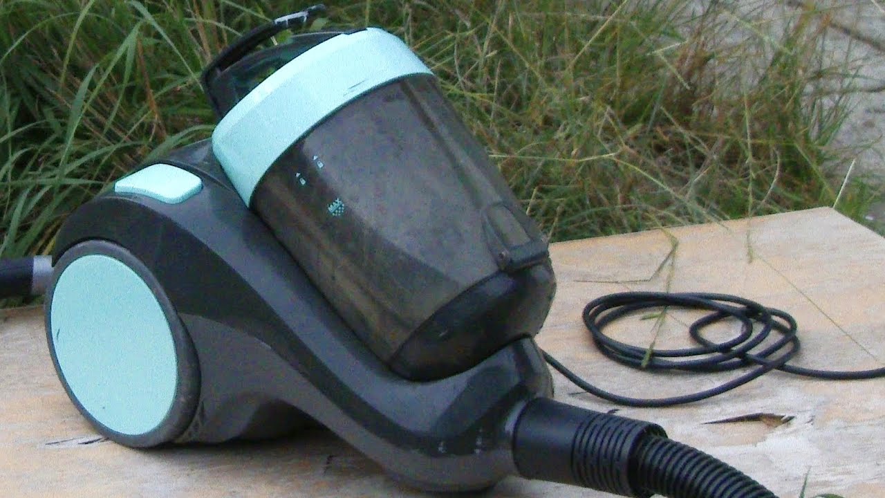 Smash Target Cyclonic Vacuum with Motor Fire - YouTube