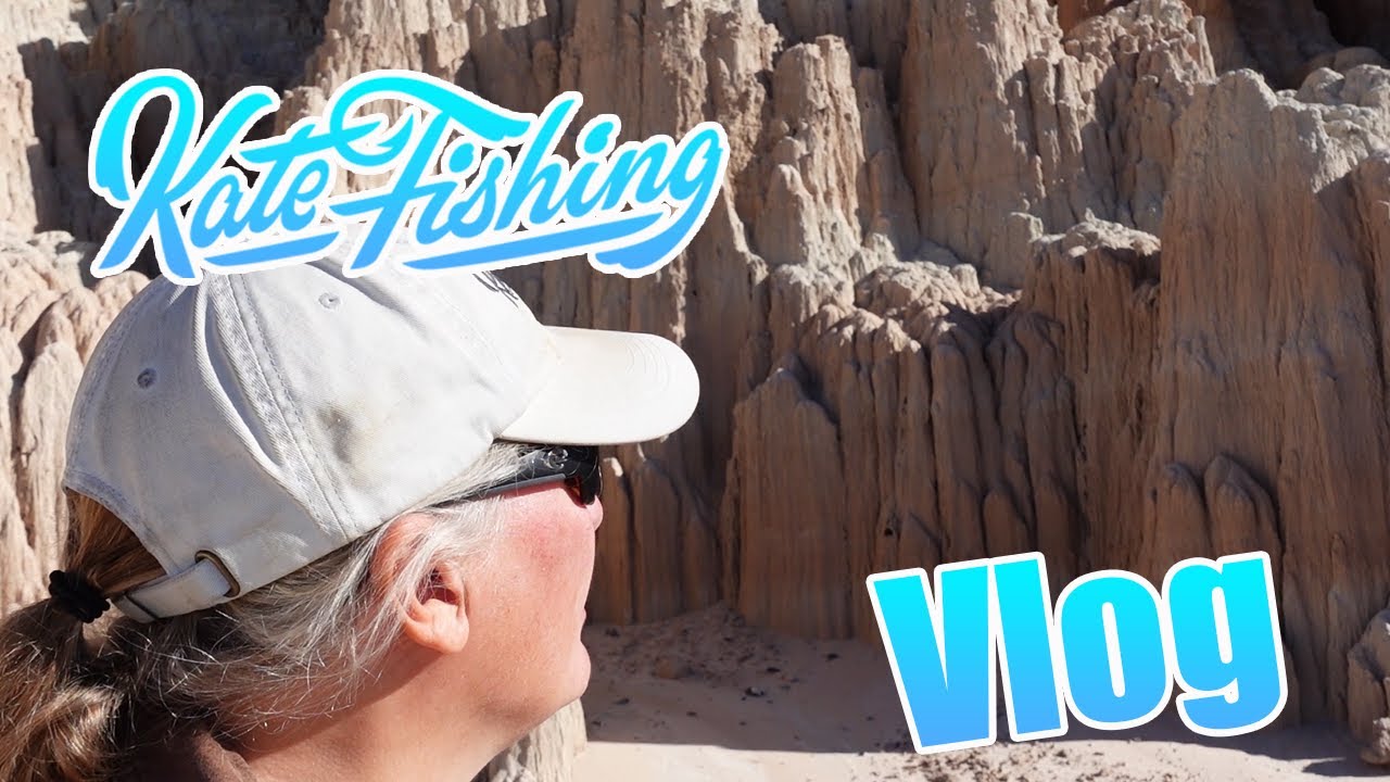 Kate Fishing Vlog Ep. 24 | Cathedral Gorge Field Trip - YouTube