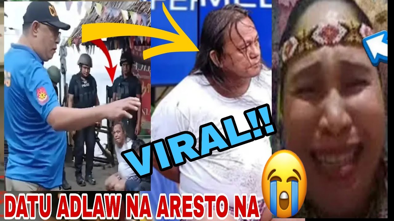VIRAL VIDEO! DATU ADLAW AT BAE LORDEN NA ARESTO NA😱! TUWANG TUWA MGA ...