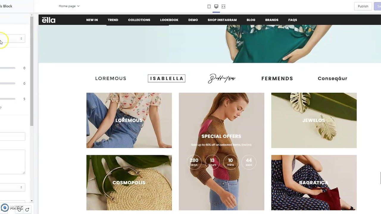 Setting up Homepage layouts - YouTube