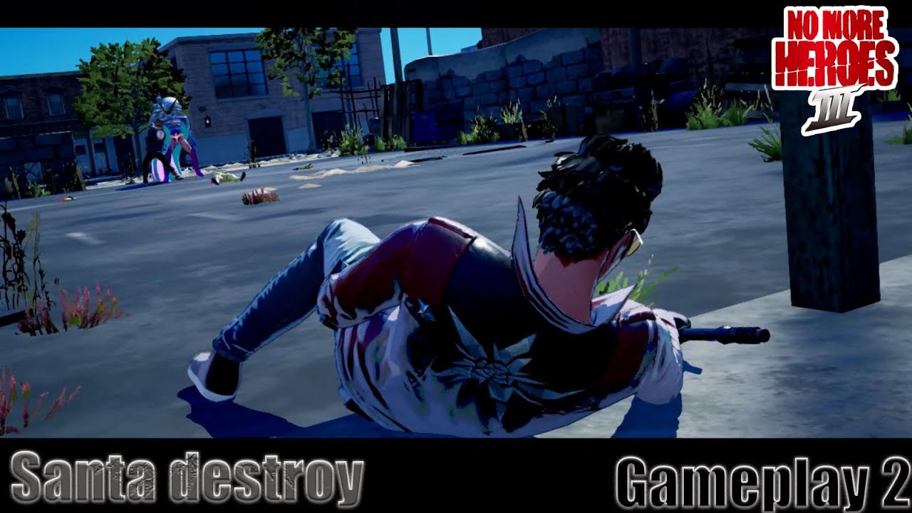 No more heroes 3 Santa Destroy misiones secundarias gameplay 2 - YouTube