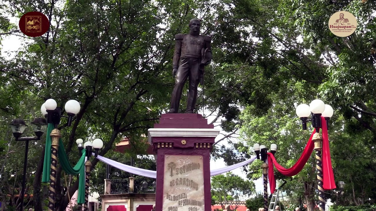 Estatua del General Antonio de León - YouTube