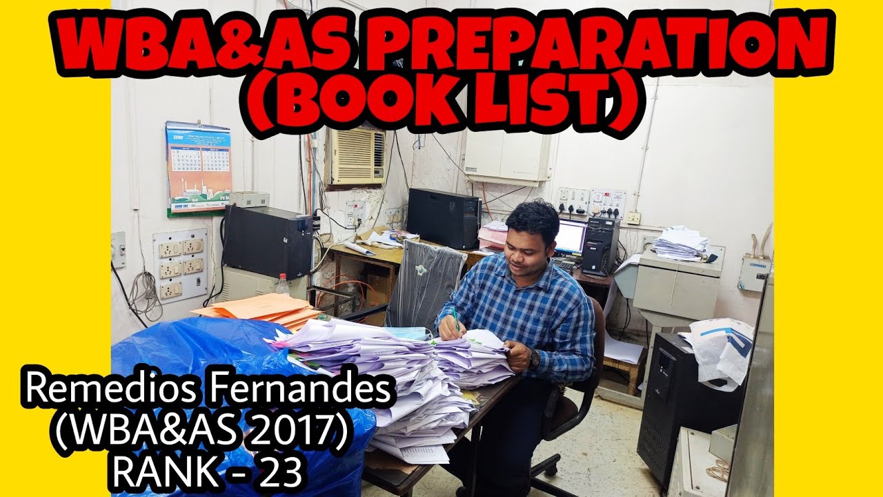 WBA&AS Book List | Pre & Mains | WBA&AS Beginner's Guide | WBA&AS 2017 ...