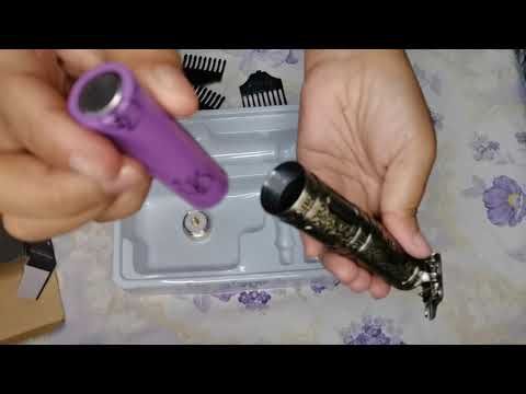 PROFESSIONAL HAIR CLIPPER unboxing (Adjustable Blade Clipper - YouTube