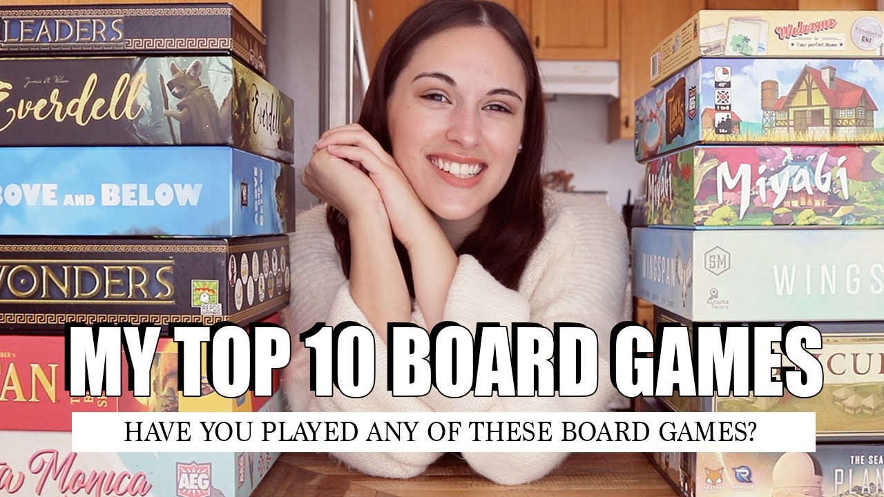 My Top 10 Current Favourite Board Games! - YouTube