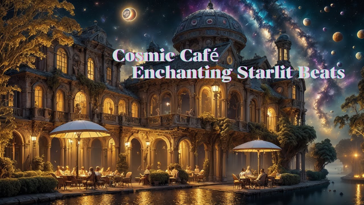 Galactic Café Vibes: Mystical Beats with Starlit Cosmos Views - YouTube