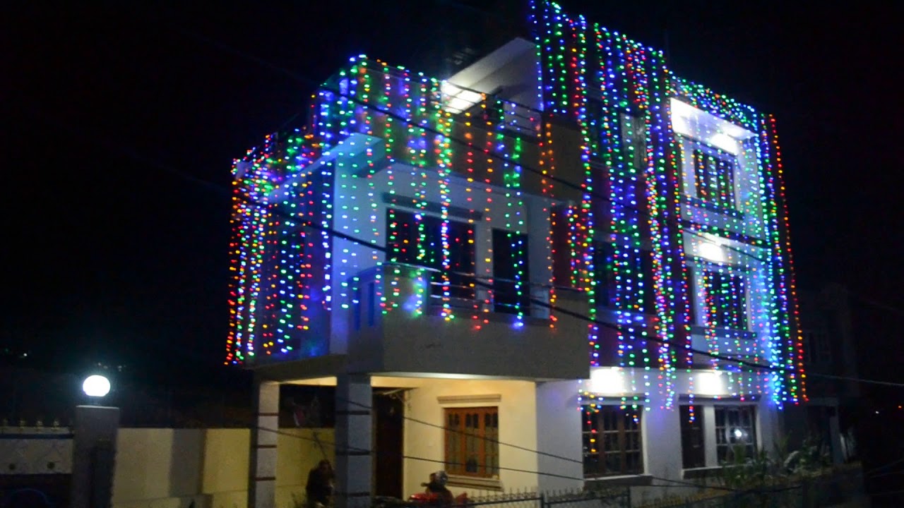 Tihar Light In Kathmandu - YouTube